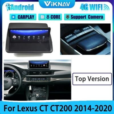 Китай Viknav Car Radio For Lexus CT CT200 (2014-2020)10.25inch GPS Navigation Player DVD Multimedia Android 13 Auto Head unit продается
