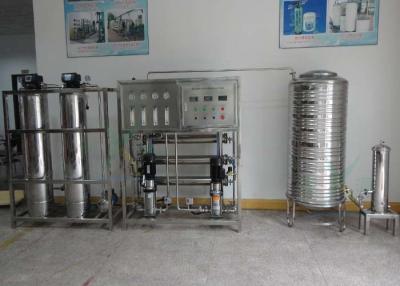 Cina Acciaio inossidabile pieno automatico del sistema di osmosi inversa dell'impianto per il trattamento delle acque 500lph del RO in vendita