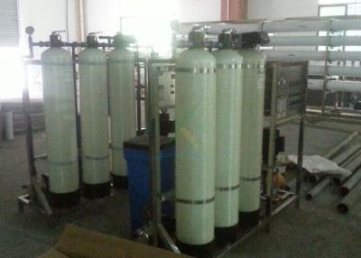 Cina sistema di depurazione delle acque del RO 500LPH con l'iso del CE automatico dell'addolcitore dell'acqua di FRP approvato in vendita