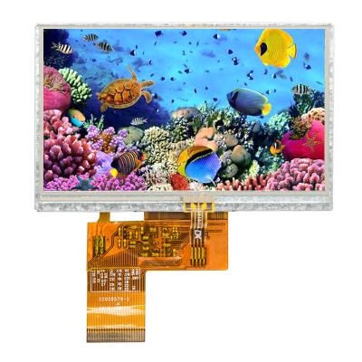 China 4Ecrã LCD resistivo de.3 polegadas 480x272 Tft Ecrã LCD ILI6480 Driver IC à venda