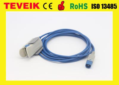 Cina Cavo medico Spo2/sensore adulto della clip Spo2 del dito con 8pin il connettore, ISO13485 in vendita