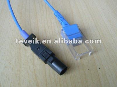 Cina Pin di Hyp 6 del cavo dell'ossimetro di impulso di 2.4m Novametrix DB9 alla femmina, cavo di estensione spo2 in vendita