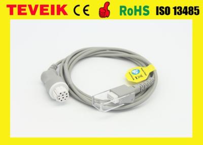China Datex SpO2 het medische apparaattoebehoren van de sensorkabel om 10pin aan DB9-Wijfje Te koop