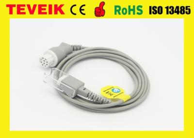 China Datex SpO2 het medische apparaattoebehoren van de sensorkabel om 10pin aan DB9-Wijfje Te koop