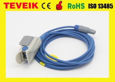 China De Compatibele SpO2 Sensor van MS3-109069 Edan, van de de Vingerklem van Readel 6pins Audlt de Medische kabel Te koop