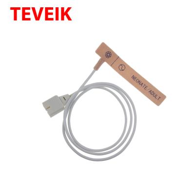 China Neugeborenes Wegwerf-Sensor Spo2 Helthcare DB 7 PVC-Kabel-Material medizinischer Grad Pin zu verkaufen
