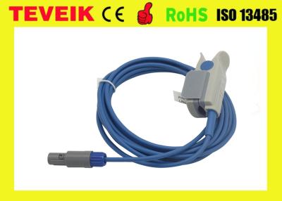 China De opnieuw te gebruiken Sensor van de de Vingerklem SpO2 van Biolight Volwassen voor Geduldige Monitor van M6/M12, 10ft Redel 5pin Te koop