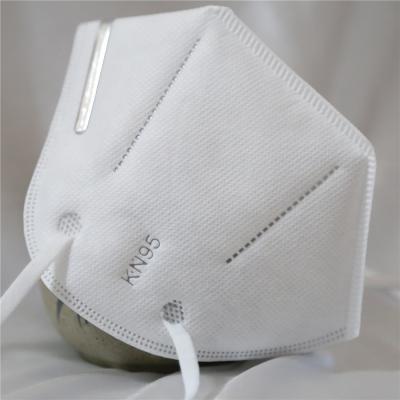 Cina Maschera di protezione non tessuta eliminabile di colore bianco 5 strati di KN95 con GB2626-2006 in vendita