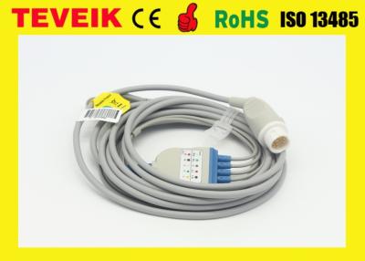 Cina Il giro riutilizzabile 12pin 5 di Mindray della fabbrica di Teveik conduce il cavo di ECG per il monitor paziente PM7000 in vendita