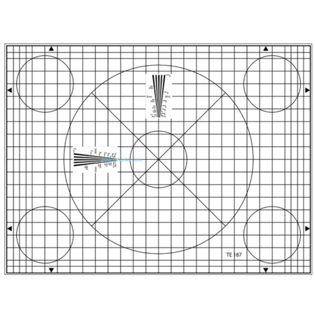 Sineimage YE0187 Grid Test Chart for TV cameras