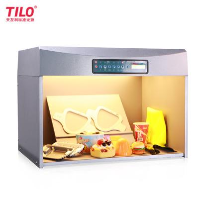 Cina Apparecchiature di collaudo di corrispondenza del tessuto del controllo di colore della cabina di colore di D65 D50 con 6 sorgenti luminose in vendita