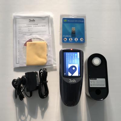 China Van de de Kleurenspectrofotometer YS3060 van de stoffendoek de Draagbare Colorimeter van de de Kleurenlezer met D/8-Structuur Te koop
