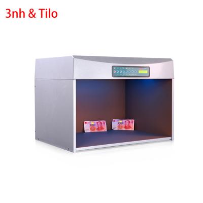 Cina luci di corrispondenza della macchina 6 di colore di 600mm per il controllo di differenza di colore del tessuto del tessuto in vendita
