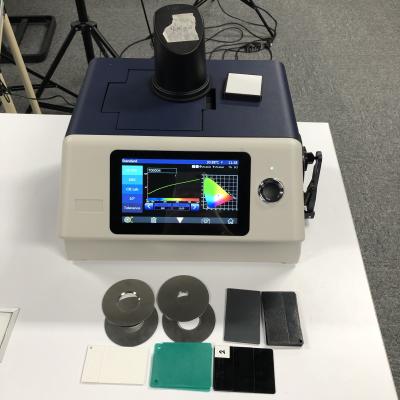 China Van de de Colorimeterd/0 Overbrenging van D/8benchtop 3nh de Spectrometer360-780nm Golflengte voor Glas Te koop