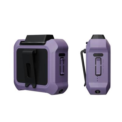 중국 HEBRONFAN Usb 가지고 다닐 수 있는 개인적이 2000 mah 재충전이 가능한 허리 클립 팬 판매용