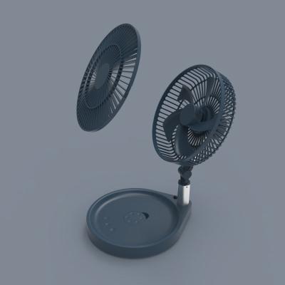 중국 조정할 수 있는 가지고 다닐 수 있는 폴드형 팬 배터리 USB 재충전이 가능한 육안으로 보이지 않는 기초 팬 10000mAh명 판매용