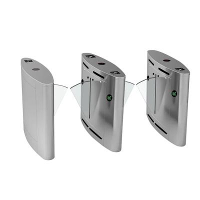 China SUS304 Stainless Steel Flap Barrier Turnstile Factory Security Speed Gates for sale