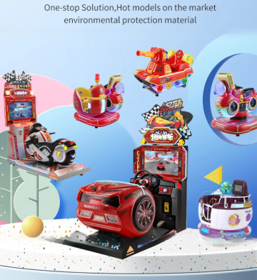 Dreamland Super Car Racing Game Machine front view