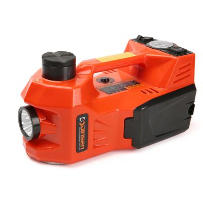 Cina 12V Jack Electric Pump idraulico, luce di avvertimento di 3 Ton Long Ram Jack With in vendita