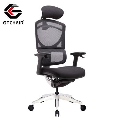 Cina Mesh Back Office Chair ergonomico 65mm con supporto lombare alto indietro in vendita