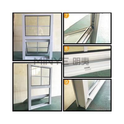 Κίνα Σύγχρονο στυλ σχεδιασμού PVC/UPVC ΠΕΡΙΚΑΛΑ ΣΥΡΙΖΑΣΤΙΚΑ ΔΙΑΛΑΜΑΤΑ με λειτουργία διπλής κρέμασης προς πώληση