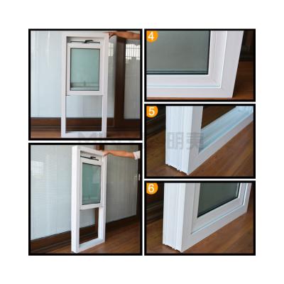 Κίνα Σύγχρονο στυλ σχεδιασμού PVC/UPVC ΠΕΡΙΚΑΛΑ ΣΥΡΙΖΑΣΤΙΚΑ ΔΙΑΛΑΜΑΤΑ με λειτουργία διπλής κρέμασης προς πώληση