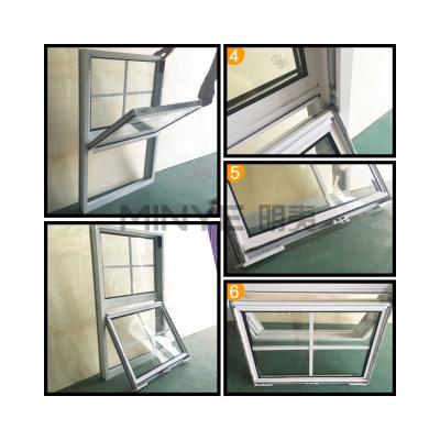 Κίνα Σύγχρονο στυλ σχεδιασμού PVC/UPVC ΠΕΡΙΚΑΛΑ ΣΥΡΙΖΑΣΤΙΚΑ ΔΙΑΛΑΜΑΤΑ με λειτουργία διπλής κρέμασης προς πώληση