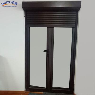 Κίνα 110V/220V/230V/380V κινητήρας μοντέρνο στυλ αυτόματο κυλίνδριο παράθυρο αλουμινίου πόρτα γκαράζ προς πώληση