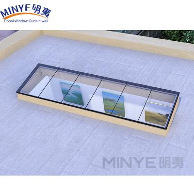 중국 옥상 창문 그림자 5MM 9A 5MM 유리와 함께 알루미늄 뚜렷한 옥상 천막 판매용