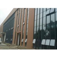 Quality GOLD COLOR REFLECTIVE INSULATED GLASS ALUMINUM CURTAIN WALL FOR HOTEL GRAND BUILDING for sale