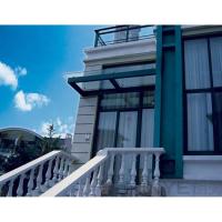 Quality Aluminum Ventilated Facade Structural Glass Curtain Walls for Customized Villa Design for sale