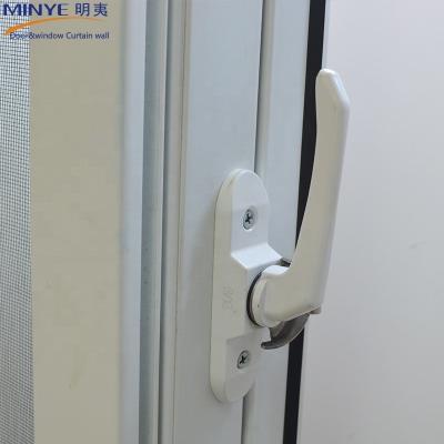 중국 UPvc 또는 비닐 유리 슬라이딩 허리케인 충격 자석 스크린으로 창문과 문 판매용