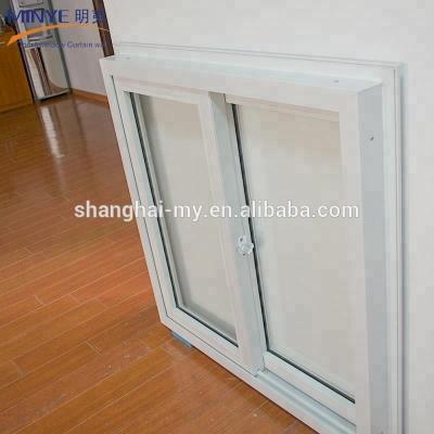 Κίνα Απλές και ηχομόνωση PVC πλαστικό συρόμενα παράθυρα με πάχος προφίλ 2,5 mm προς πώληση