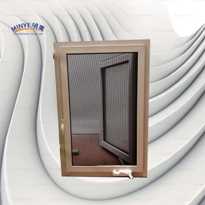 중국 분리 가능한 스크린과 이중 색상 디자인을 가진 열 차단 알루미늄 캐세먼트 창문 판매용