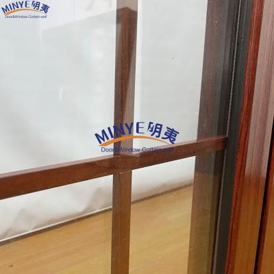 중국 열 분쇄 알루미늄 둥근 캐스먼트 창문 판매용