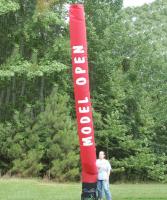 3M Custom Air Dancers Inflatable Tube Man Single Leg Digital Printing