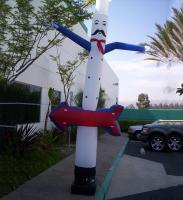 PVC Inflatable Air Dancer Waving Flame Inflatable Advertising Tube Man