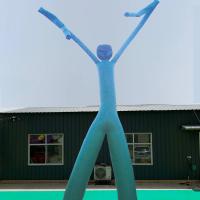 Quality Weddings Inflatable Tube Man With Blower 110V Customized Air Dancer for sale