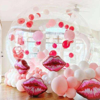 China Duidelijk bubbelhuis 3 meter opblaasbare ballonkoepel voor kinderen of volwassenen Feesten van opblaasbare tentfabriek Te koop
