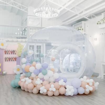 China Luxe igloo koepeltent opblaasbaar bubbel tent lodge feest verhuur bubbel ballon huis Te koop
