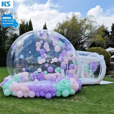 China Opblaasbaar Bubbeltent Transparent Igloo Dome Tent PVC Globe Clear Opblaasbaar Bubble House voor Outdoor Camping Wedding Party Te koop