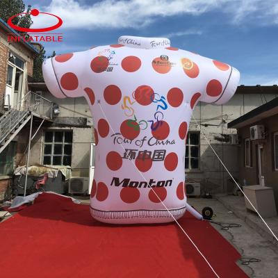 Cina T-shirt gonfiabile a misura personalizzata a colori per la pubblicità in vendita