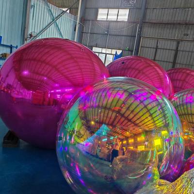 China Decoração refletora Trendsetter Balão brilhante Espelho inflável para espaços elegantes à venda