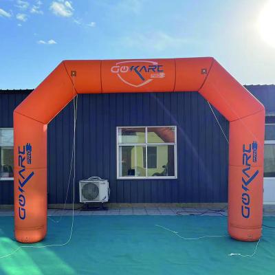 China personalizar Design CE aprovado ventilador eventos ao ar livre publicidade arco insuflável à venda