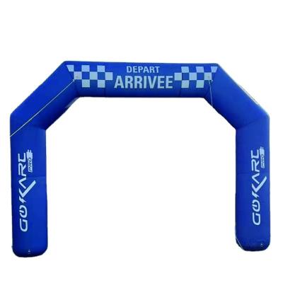 China Impressão personalizada Arco de acabamento inflável Arco de entrada inflável exterior à venda