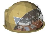 Winter Outdoor Inflatable Dome Tent Large Geodesic Giant Igloo Tent