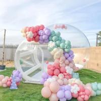 Quality Hotel Outdoor Party Kids Inflatable Bubble House Tent Lodge For Party Event for sale