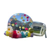 Quality Custom Outdoor Bubble Bounce House Balloons Inflatable Kids Play for sale