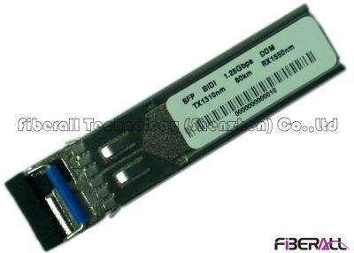 Cina Fibra ottica 1.25G 80KM di singolo modo di LC del ricetrasmettitore di SFP della lunga distanza di BIDI in vendita