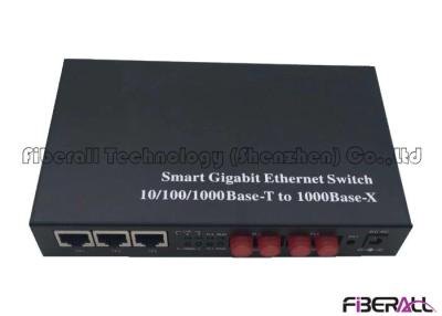 Cina Convertitore di media della fibra di gigabit per l'anello di Ethernet con due porti di FC e 3 porti di lan in vendita